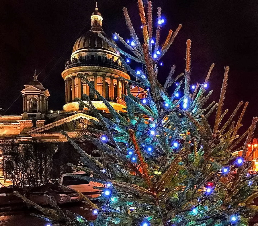 Пазл «Новый Год в Санкт-Петербурге» из 224 элементов | Собрать онлайн ...