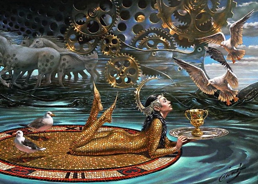 Пазл «Zenith of Time / Зенит Времени» из 140 элементов | Собрать онлайн ...