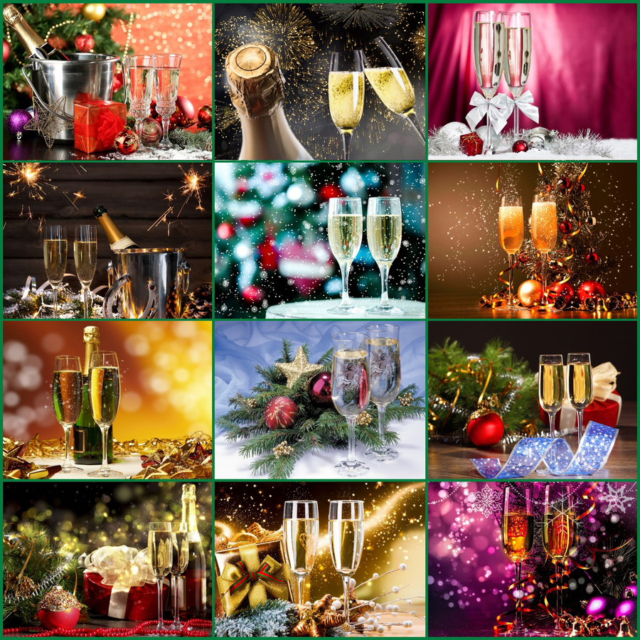 Пазл «С Новым Годом!» из 625 элементов | Собрать онлайн пазл №157876