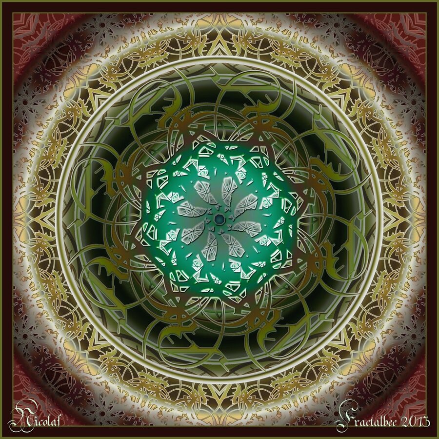 Пазл «Дарственная мандала Николаса» из 289 элементов | Собрать онлайн пазл №158884