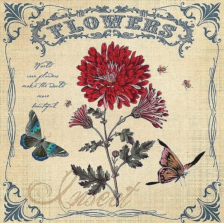 Пазл «Винтажный рисунок » из 169 элементов | Собрать онлайн пазл №187541