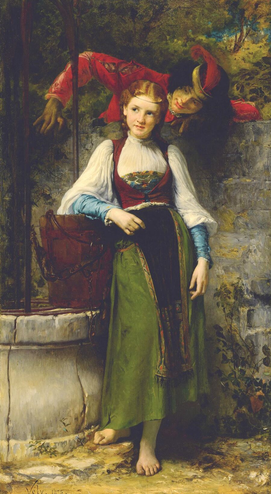 Пазл «Говорящий колодец» из 527 элементов | Собрать онлайн пазл №199405