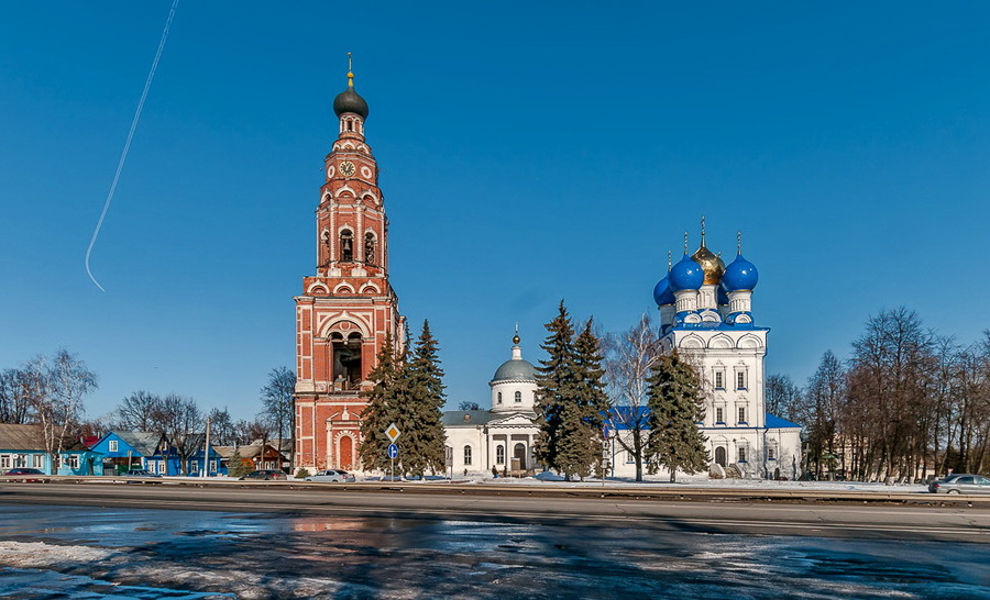 Пазл «Соборный комплекс Бронницы» из 170 элементов | Собрать онлайн ...