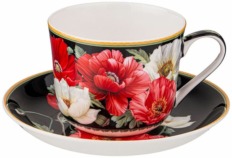 Пазл «Чайная пара "Маки"» из 176 элементов | Собрать онлайн пазл ...