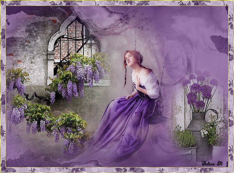 Пазл «Фиолетовые сны» из 165 элементов | Собрать онлайн пазл №272880 ...