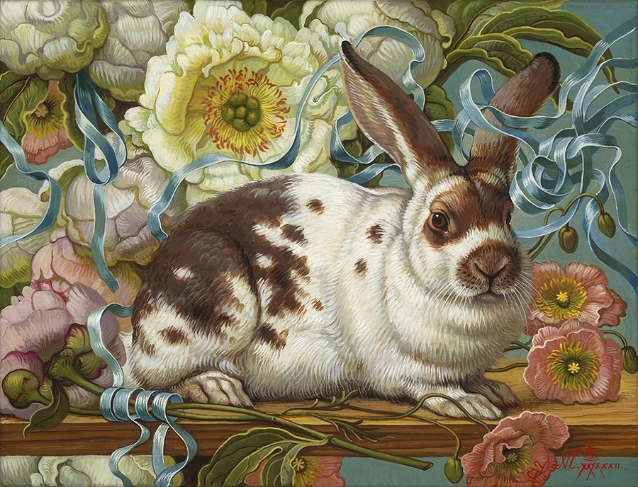 Пазл «Кролик» из 221 элементов | Собрать онлайн пазл №275654