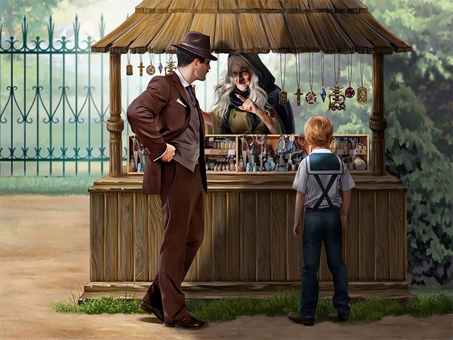 Пазл «Амулет на счастье» из 192 элементов | Собрать онлайн пазл №276097