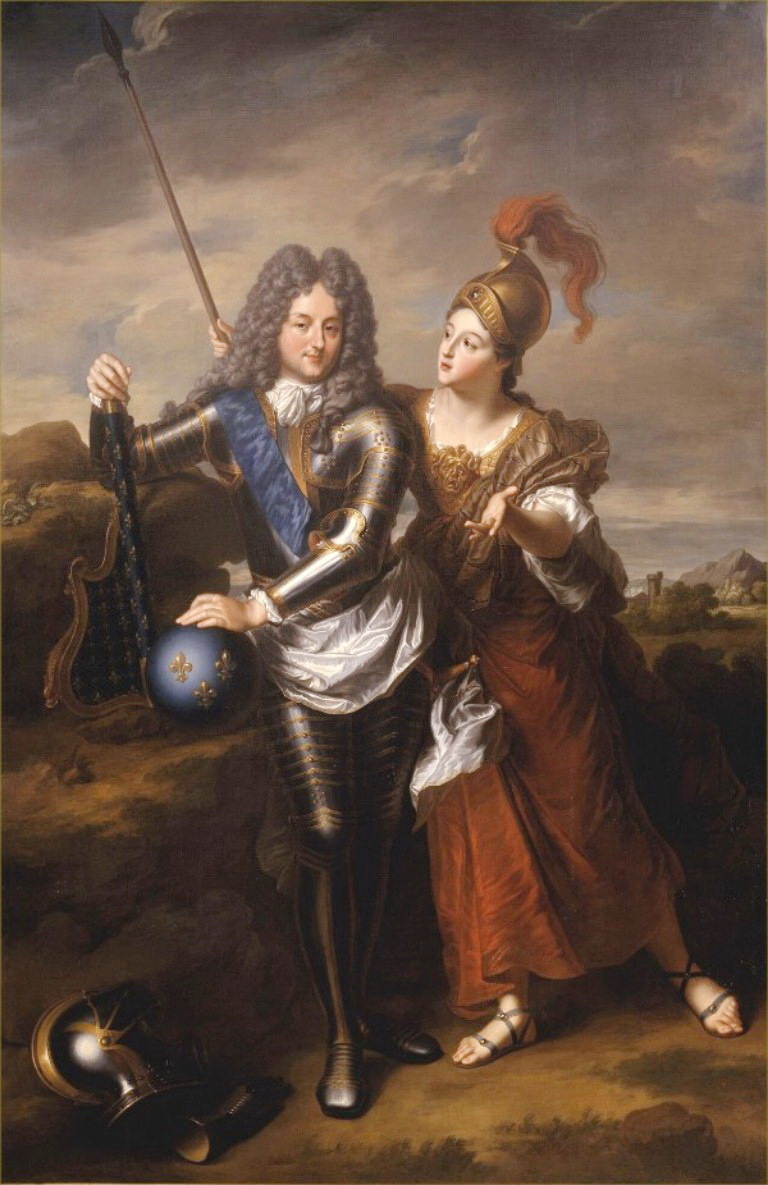 Пазл «Портрет герцога Филиппа II Орлеанского и мадам де Парабер » из ...