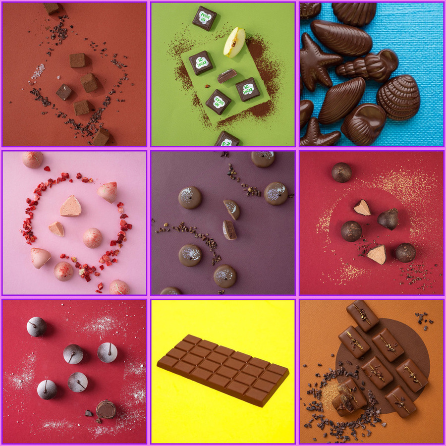 Пазл «Шоколадный» из 225 элементов | Собрать онлайн пазл №282808