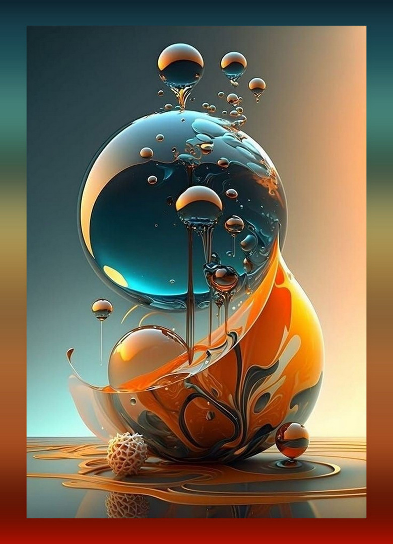 Пазл «Капли» из 234 элементов | Собрать онлайн пазл №283014