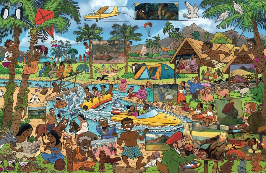 Пазл «Поль Гоген» из 1040 элементов | Собрать онлайн пазл №286752