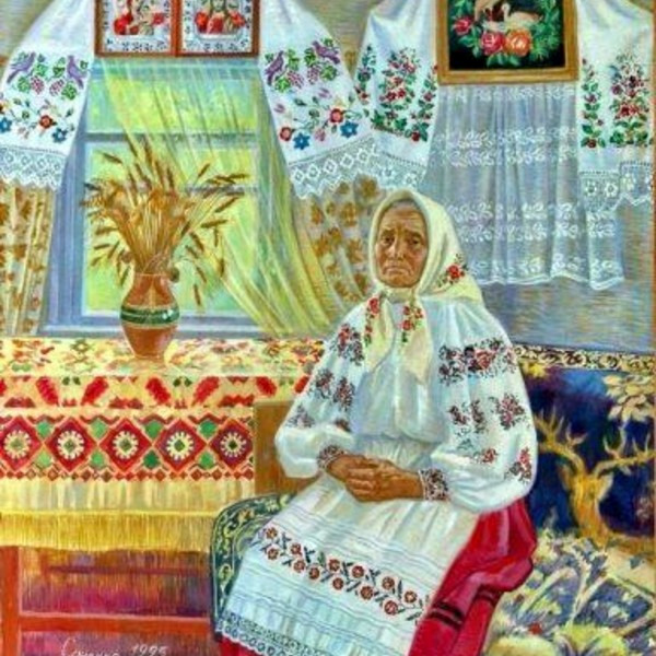 Пазл «Бабушка» из 100 элементов | Собрать онлайн пазл №288177