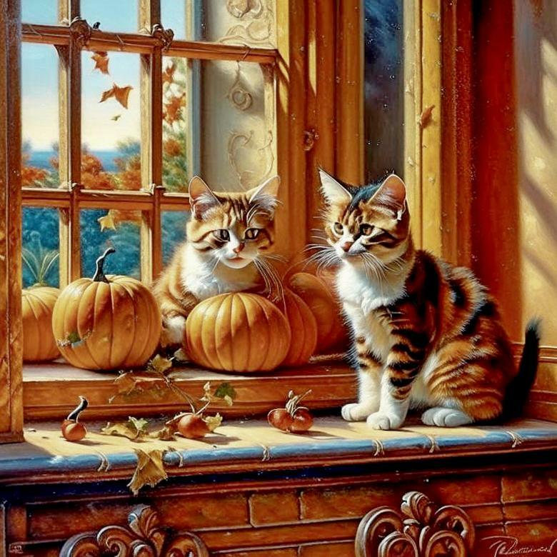 Пазл «Рыжие» из 169 элементов | Собрать онлайн пазл №288253