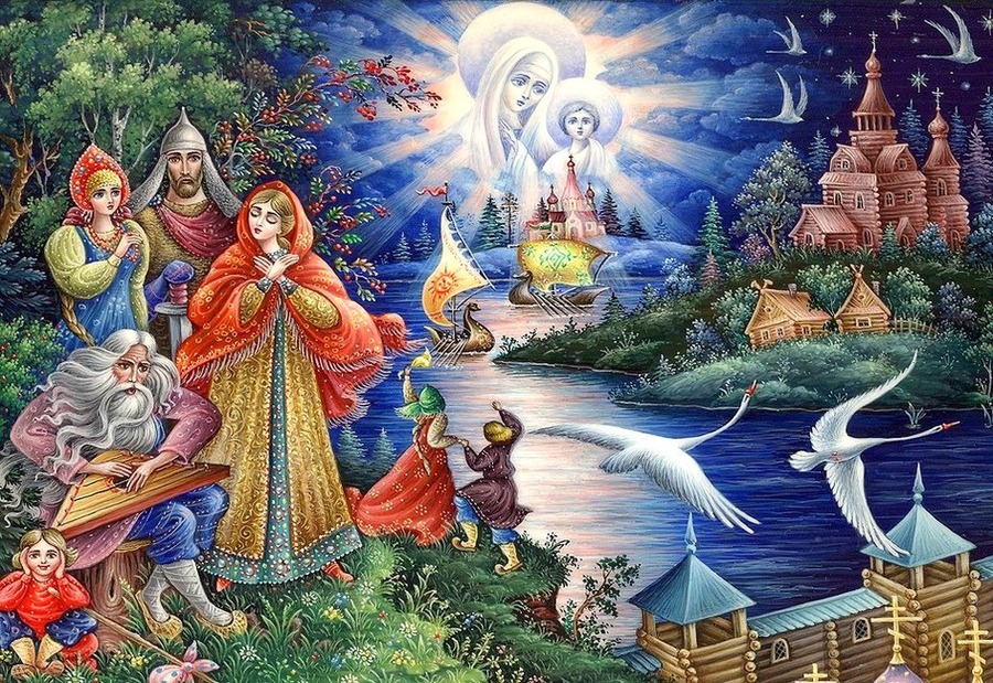Пазл «Шкатулка Садко» из 176 элементов | Собрать онлайн пазл №288843