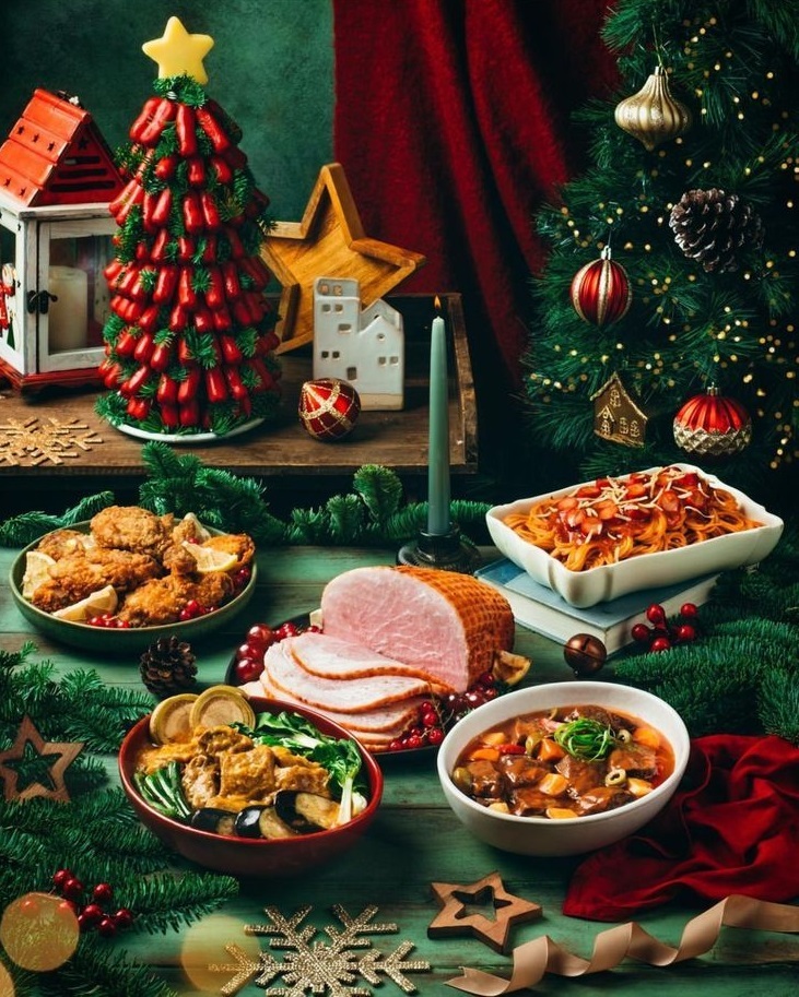 Пазл «Богатый стол» из 180 элементов | Собрать онлайн пазл №293108