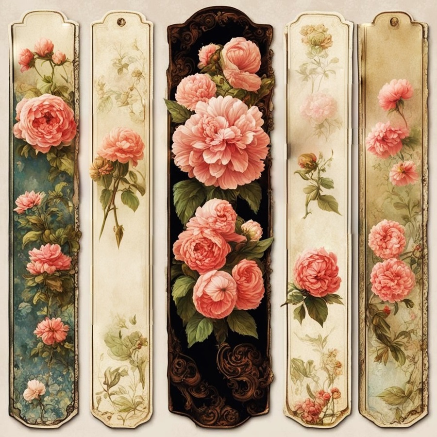 Пазл «Орнамент с розами» из 256 элементов | Собрать онлайн пазл №295595