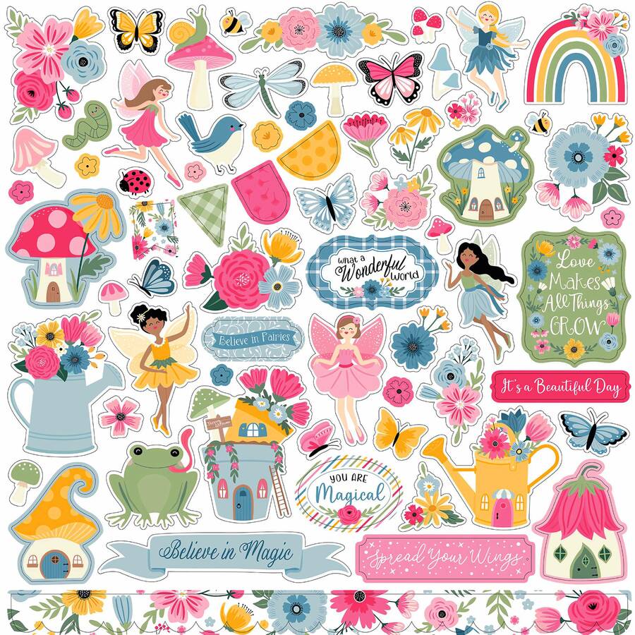 Пазл «Сад фей» из 1225 элементов | Собрать онлайн пазл №307767