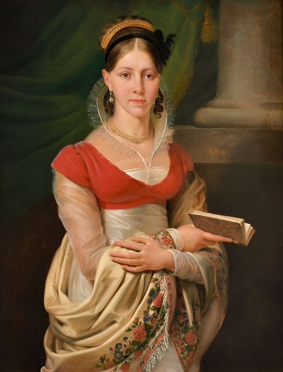 Пазл «Портрет ---» из 336 элементов | Собрать онлайн пазл №320569