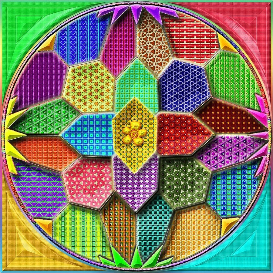 Пазл «Узор» из 400 элементов | Собрать онлайн пазл №325232