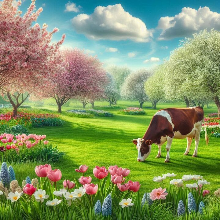 Пазл «Зелёная травка» из 144 элементов | Собрать онлайн пазл №326274