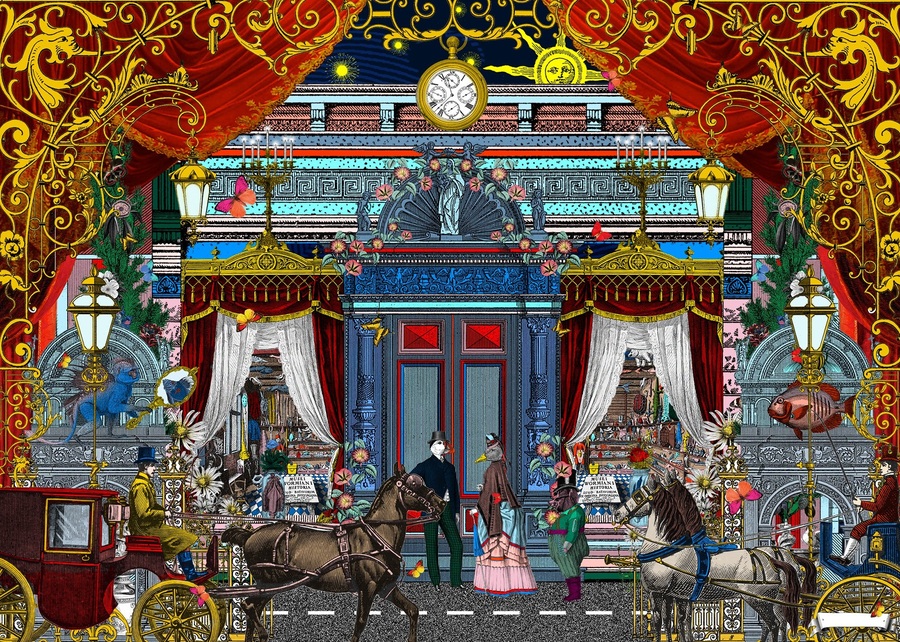 Пазл «Викторианская эпоха» из 875 элементов | Собрать онлайн пазл №327732