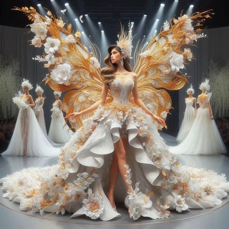 Пазл «Ангел на подиуме» из 144 элементов | Собрать онлайн пазл №331958