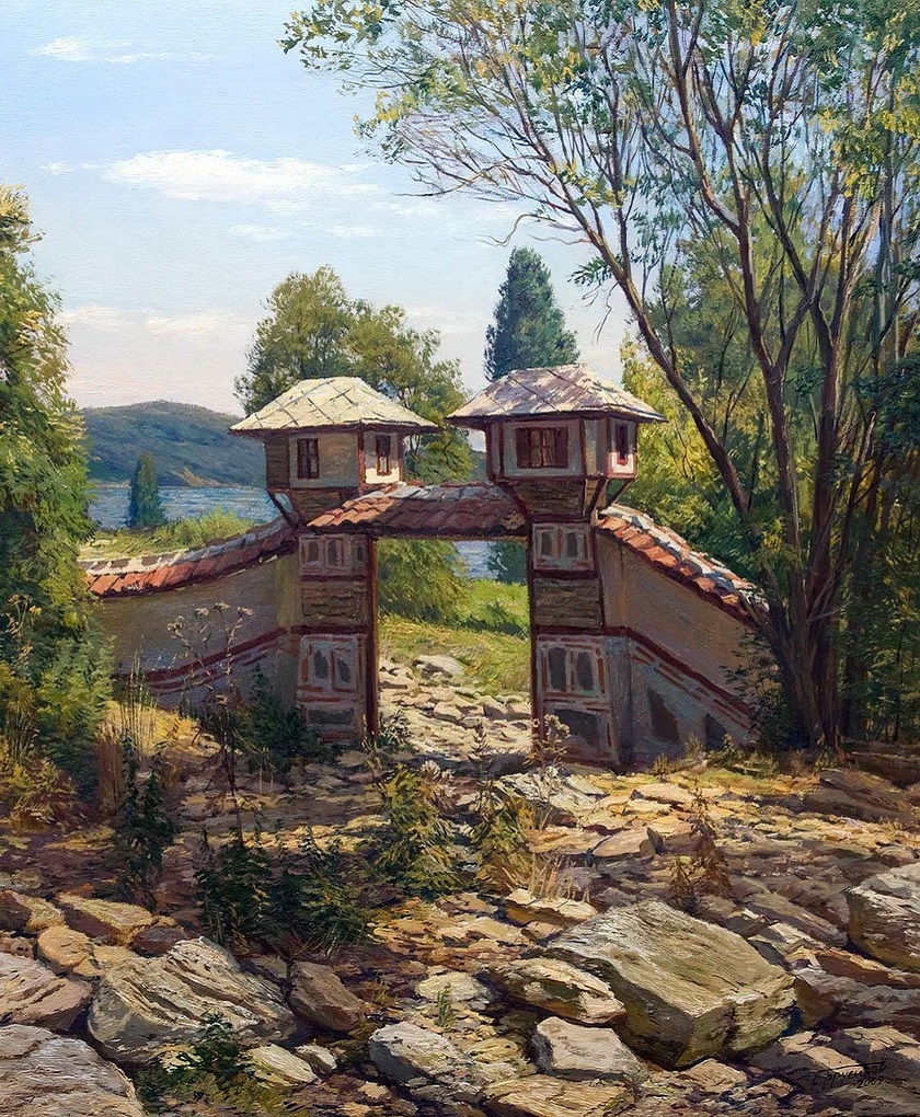 Пазл «Старые ворота» из 238 элементов | Собрать онлайн пазл №334801