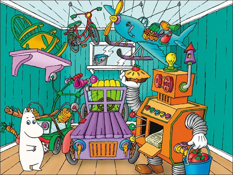 Пазл «Сарайчик» из 48 элементов | Собрать онлайн пазл №57358