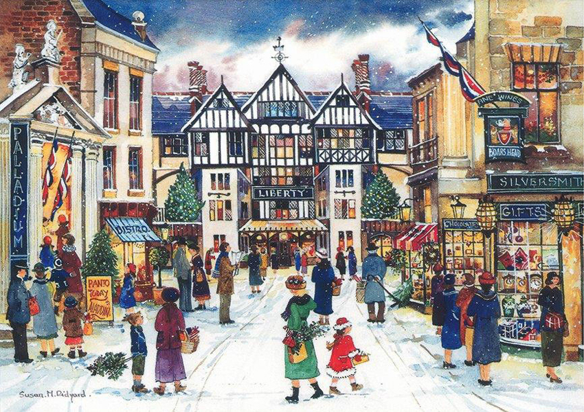 Пазл «Прогулки по городу» из 204 элементов | Собрать онлайн пазл №81919