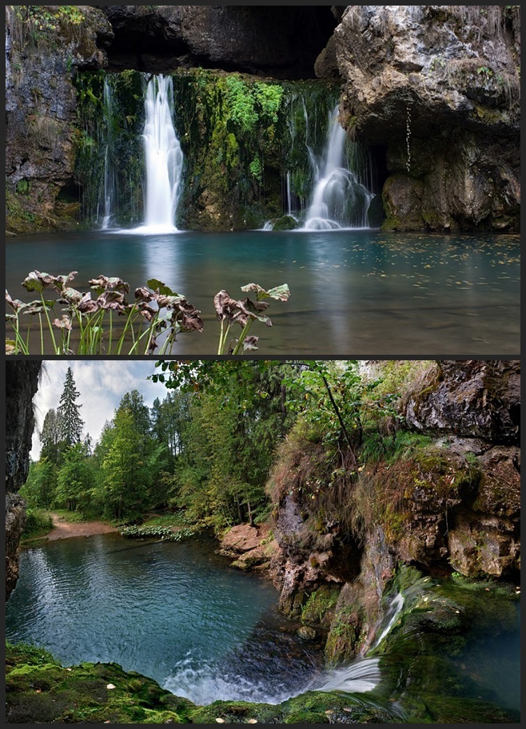 Пазл «Водопад Атыш» из 234 элементов | Собрать онлайн пазл №85675